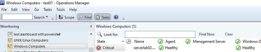 Scom 2019 Scom Operations Manager Console Showing Active Critical Alert But Health Explorer