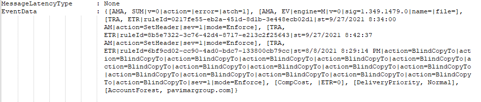Header Transport Rules are evaluated but only the first header rule is ...