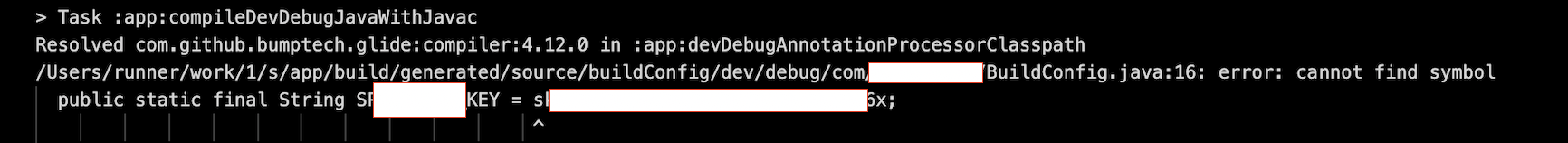Android Runtime Environment Variable Exception In Buildconfig Microsoft Qanda