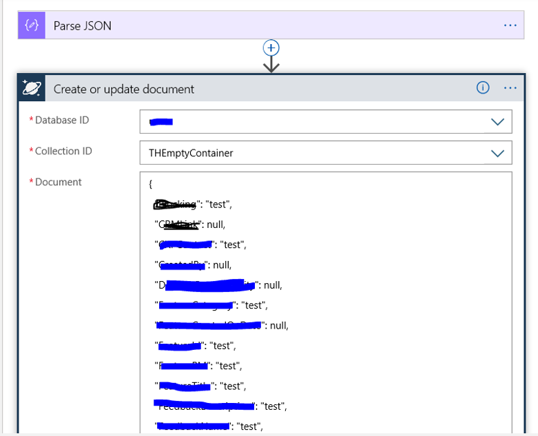 Logic App To Push Data From Cosmosdb Into Crm And Performing Updates Microsoft Qanda
