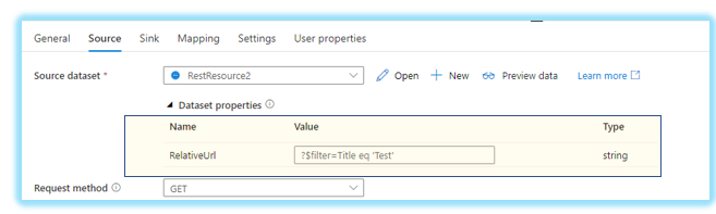 Adf Copy Activity Request Body In Source Table Is Not Considering During Output Microsoft Qanda