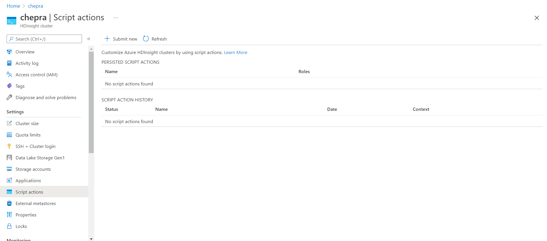 Can we add new blob storages to an existing HDI cluster without r - Microsoft Q&A