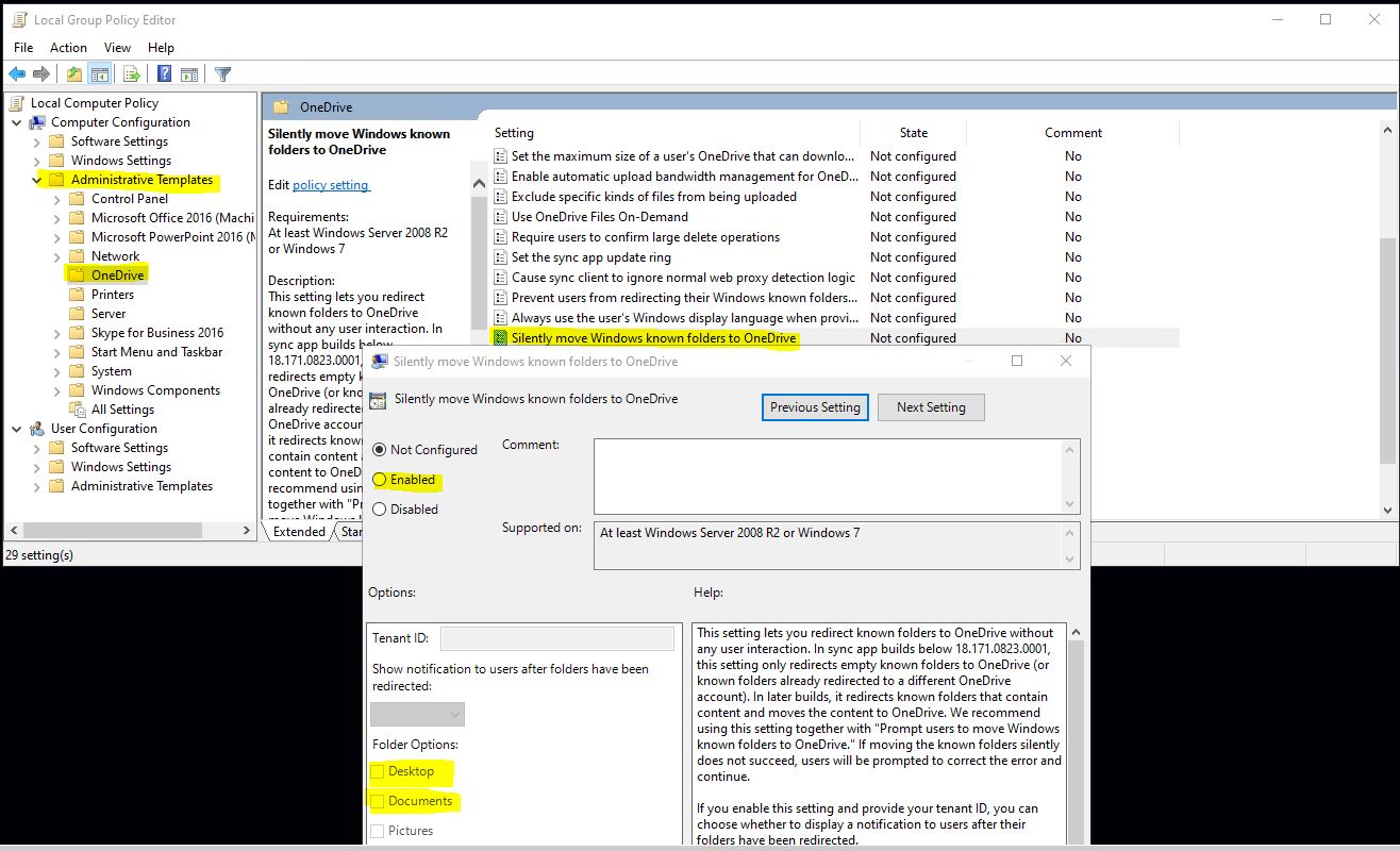 One Drive policy - Microsoft Q&A