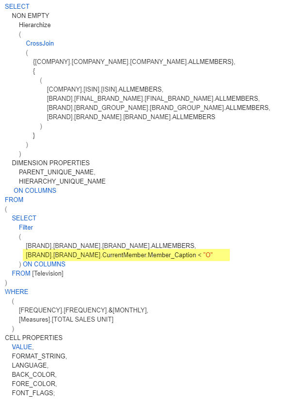 How To Debug Dax Triggered From Excel Pivot Looking At Ssas Tabular Cube Microsoft Qanda