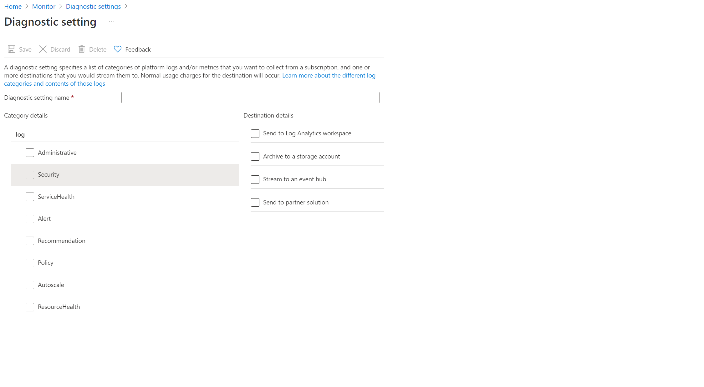 Azure Ad And Azure Subscription Log Streaming To Arcsight Microsoft Qanda 8705