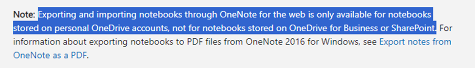 How to export a notebook from OneNote - Microsoft Q&A
