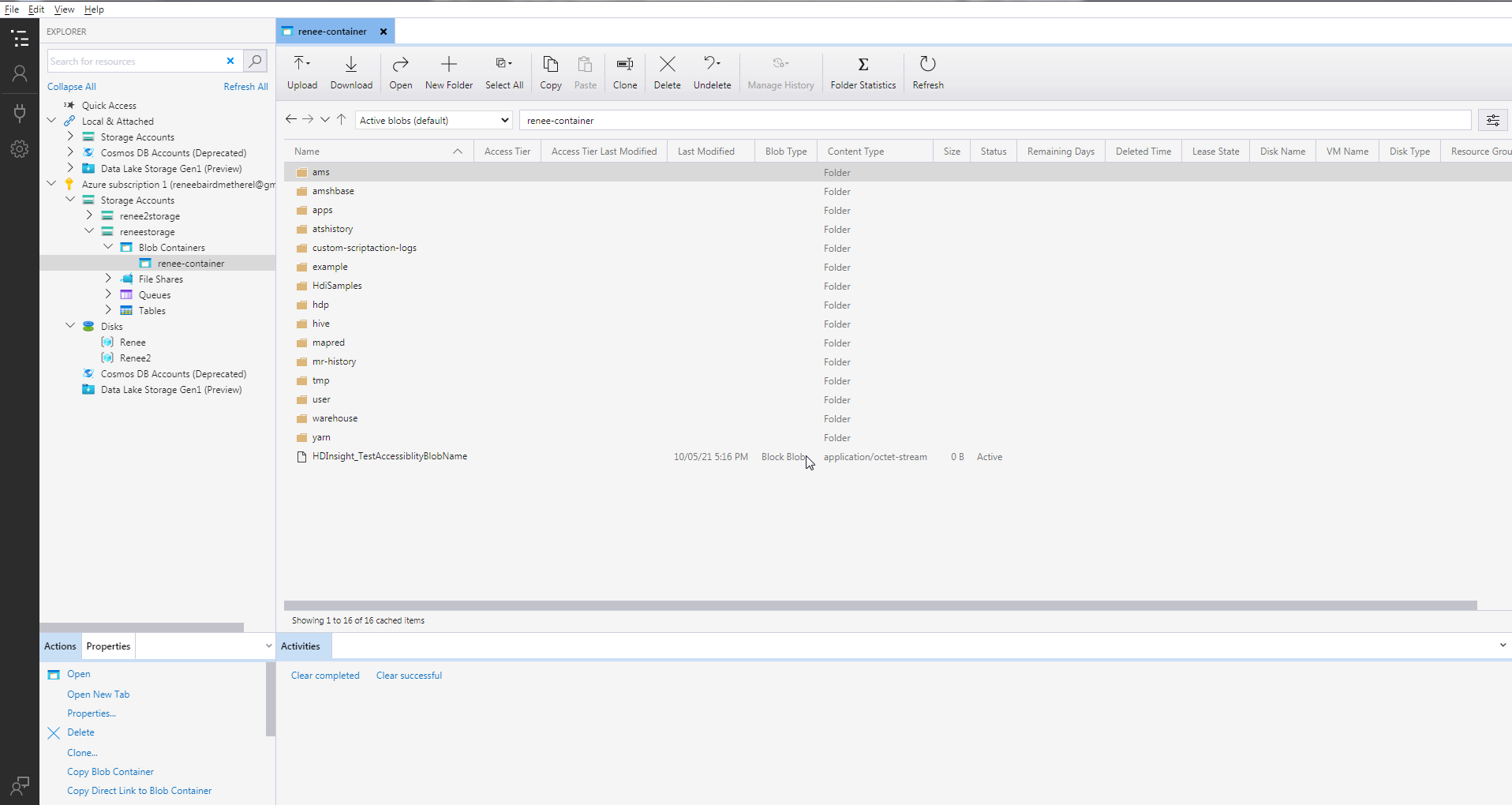 I Am Trying To Upload A File To Azure Storage Explorer And It Won T Upload Microsoft Qanda