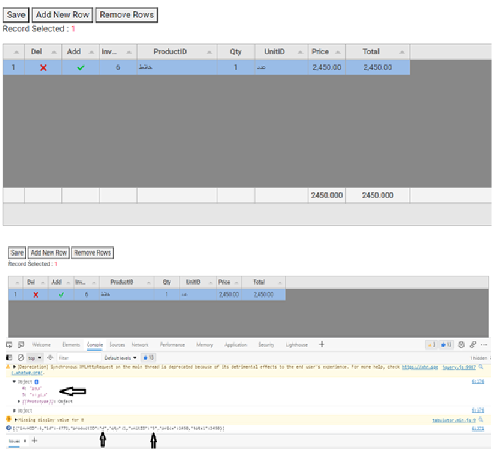 C# and Tabulator - Microsoft Q&A