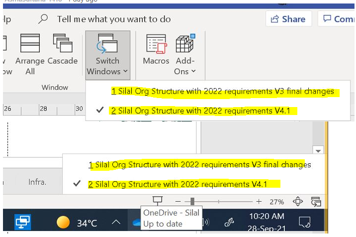 Visio open 2 version of the same file - Microsoft Q&A