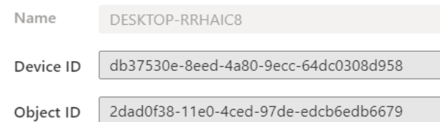 Device ID in devicd name - Microsoft Q&A
