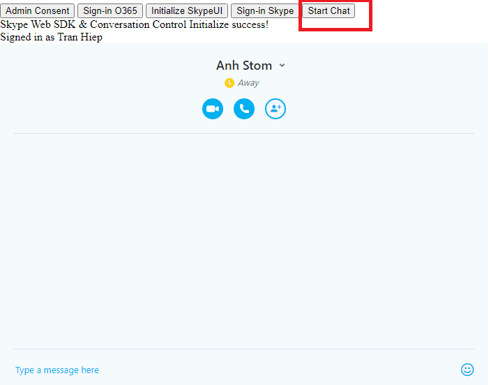 Skype for Business: Can not start call after starting chat successful ...