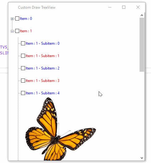 C++ CtreeCtrl vertical scroll bar not scrolling till down button - Microsoft Q&A