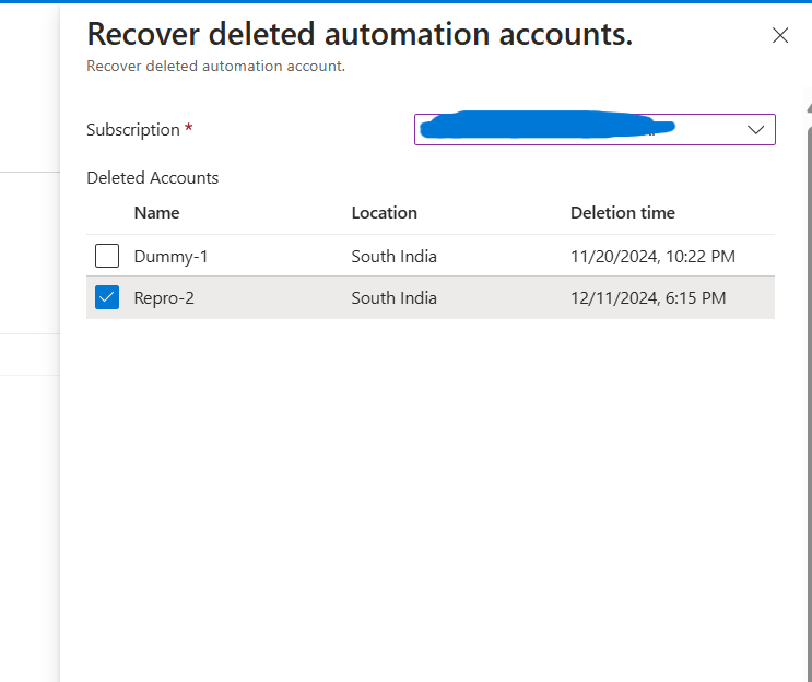 Maximum number of Accounts reached. If Deleted recently, please restore the same account ...