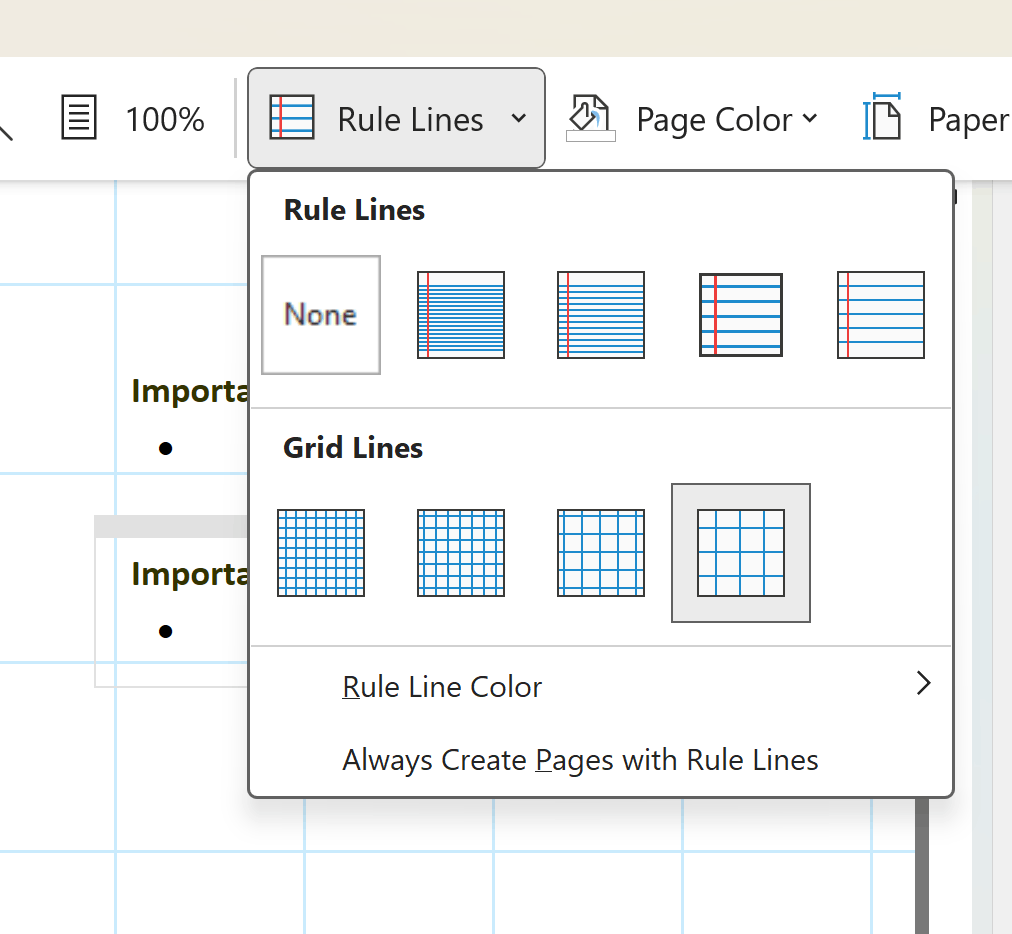One Note guidelines in DIN A4 format - Microsoft Q&A