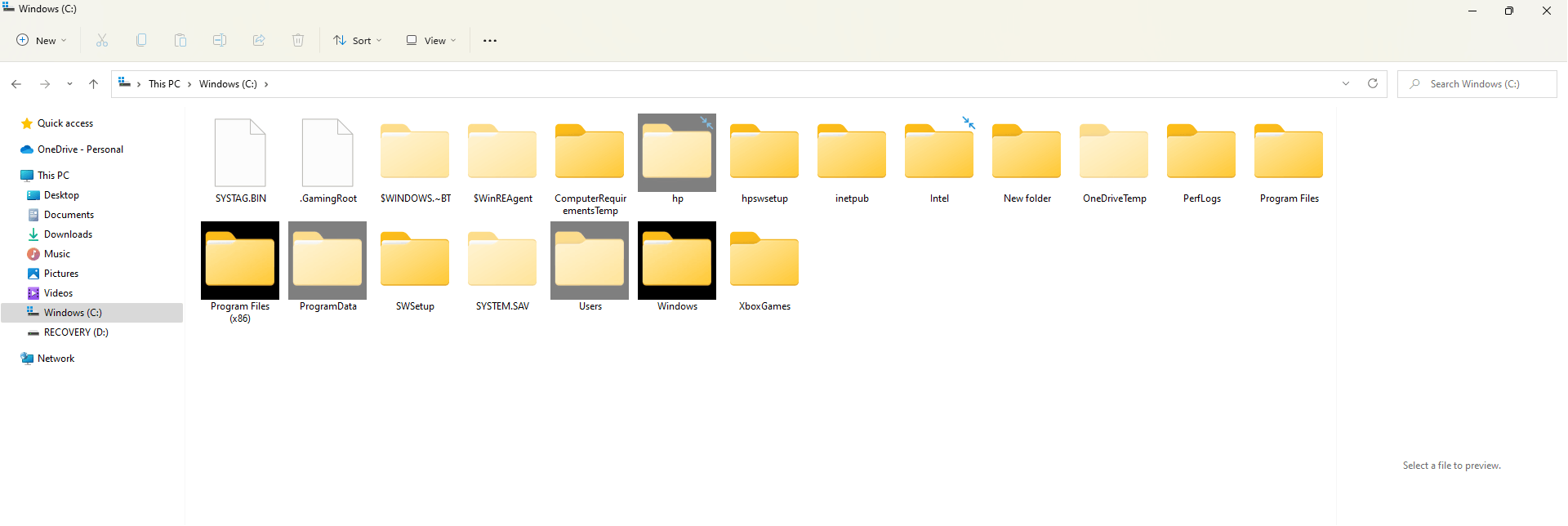 Windows 11 - Icons Greyed Out In Folders - Microsoft Q&A