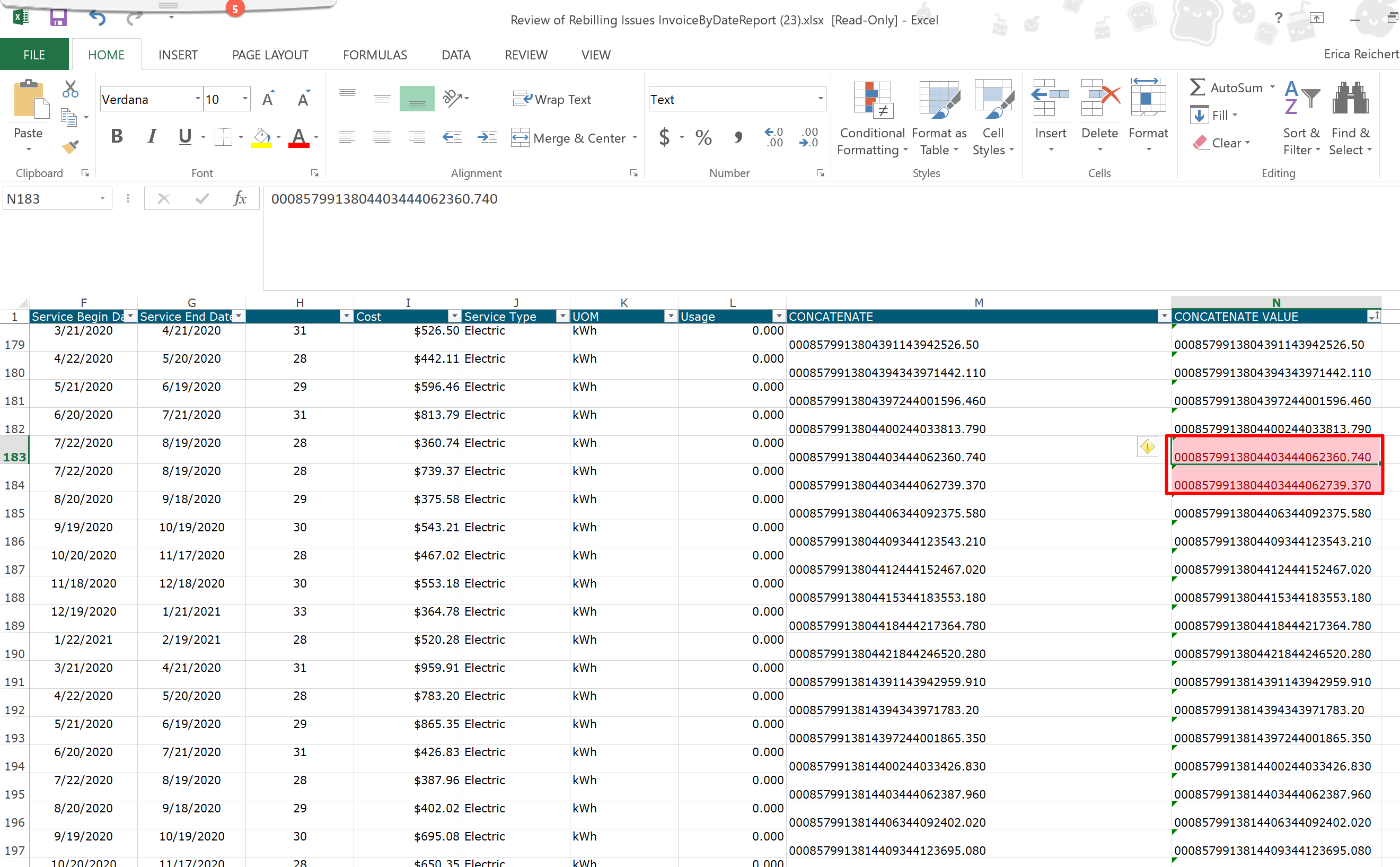 Conditional Formatting Highlighting Duplicates That Arent There Microsoft Qanda