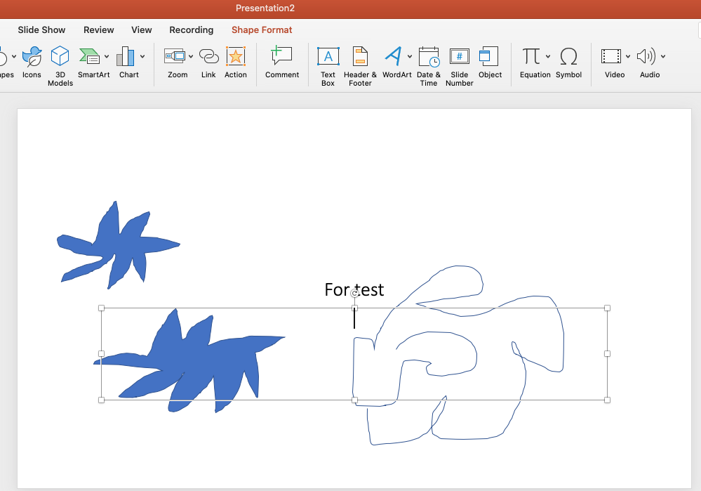 FREE FORM SHAPES NOT WORKING - POWER POINT - Microsoft Q&A