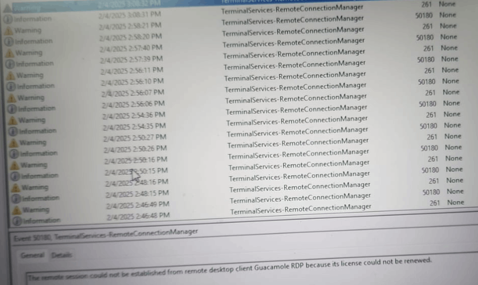 Remote Desktop License Issue - Microsoft Q&A
