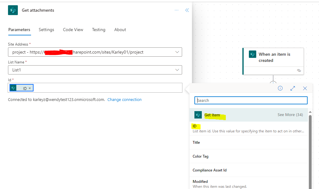 Attached files to items in Project Online project site - also available ...