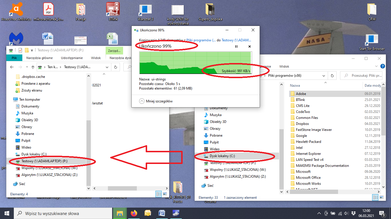 file transfer dramatically slow - Microsoft Q&A