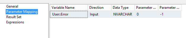 RAISERROR in SSIS execute SQL task - Microsoft Q&A