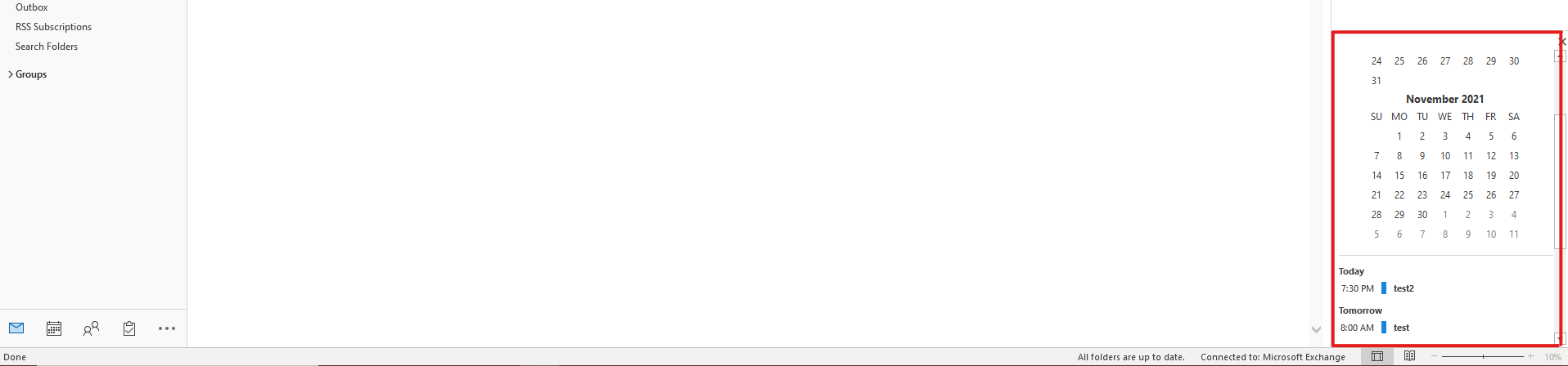 Calendar Pane only shows Recurring Meetings - Microsoft Q&A