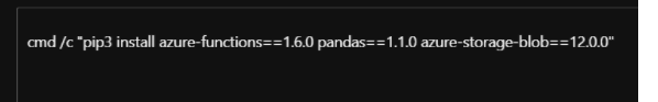 Azure Data Factory Run Python To Access Azure Blob Storage Failed Microsoft Qanda