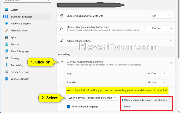 How to disable the "writing board" option in virtual keyboard of ...
