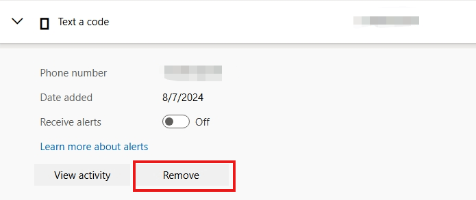Change Phone number - Microsoft Q&A