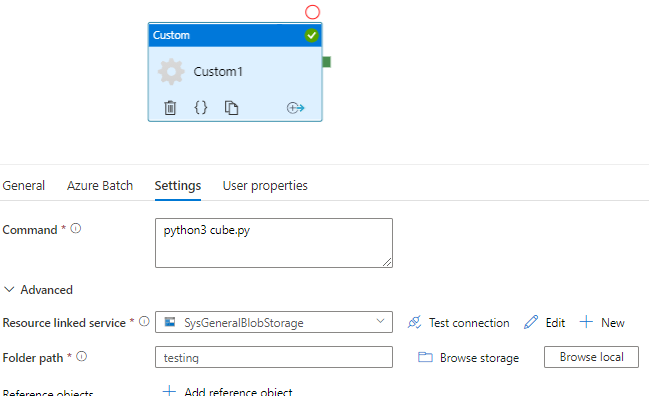 Azure Data Factory Run Python To Access Azure Blob Storage Failed Microsoft Qanda