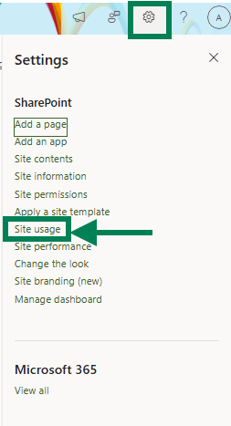 SharePoint Analytics - Microsoft Q&A