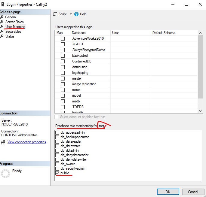 Sql Read Only User For Specific Tables Microsoft Qanda