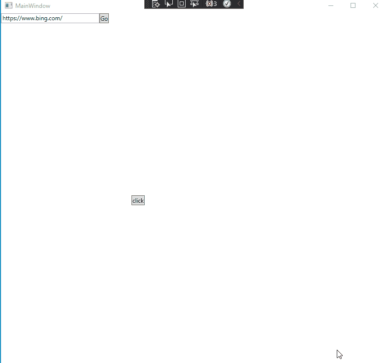 How Can I Use A Button On A Webbrowser In Wpf And Why The Website Is Not Loaded When Its
