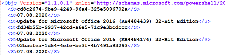 Powershell - Export-CliXml Structure without Nodes - Microsoft Q&A Powershell - Export-CliXml Structure without Nodes - Microsoft Q&A