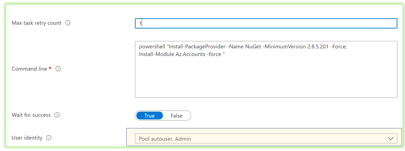 Unable To Run Az Commands In Azure Data Factory In Custom Activity