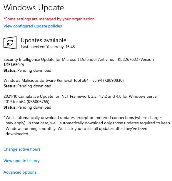 WSUS clients, do not retrive updates - Microsoft Q&A