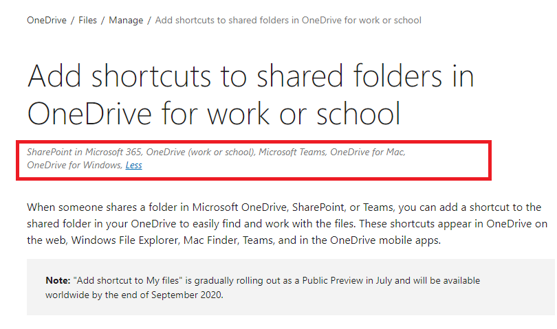 SharePoint 2019 | Add Shortcut to onedrive missing | Latest patch ...