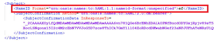 Azure saml Unique user identifier claim - Microsoft Q&A