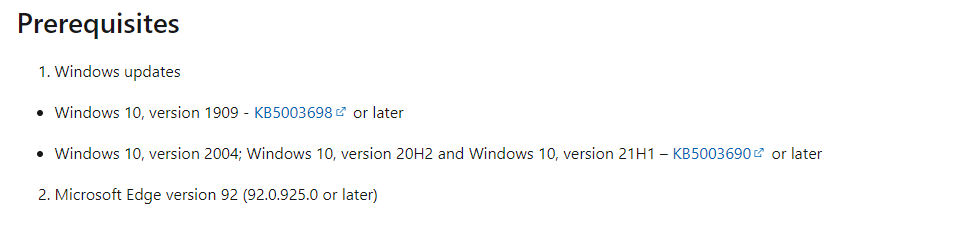 MS Edge- Internet Explorer Compatibility Settings not available ...
