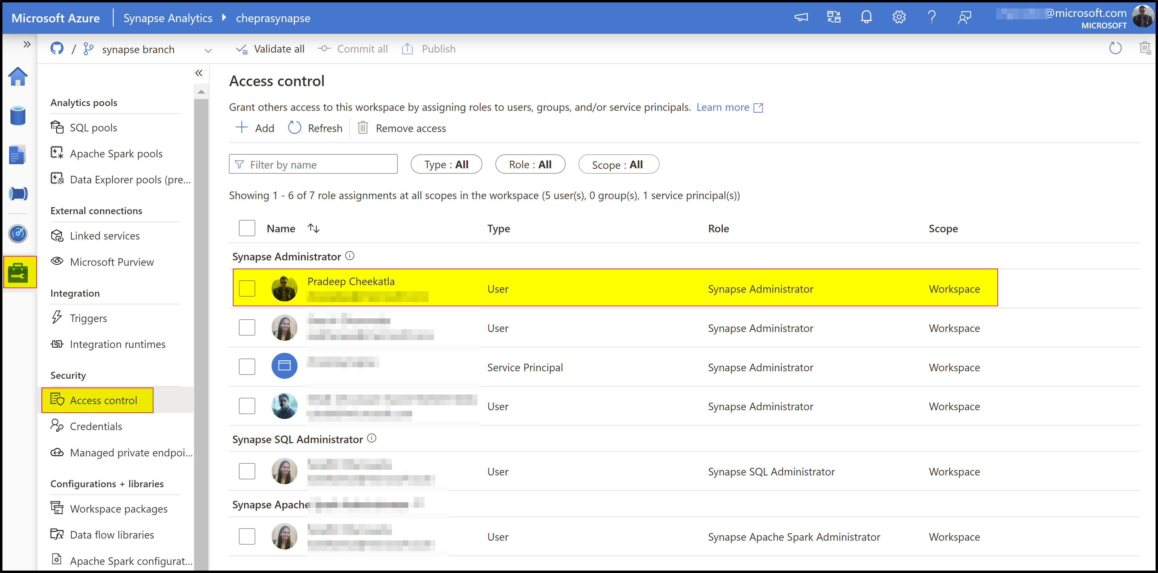 Synapse Auto Integration Runtime Disappeared - Microsoft Q&A
