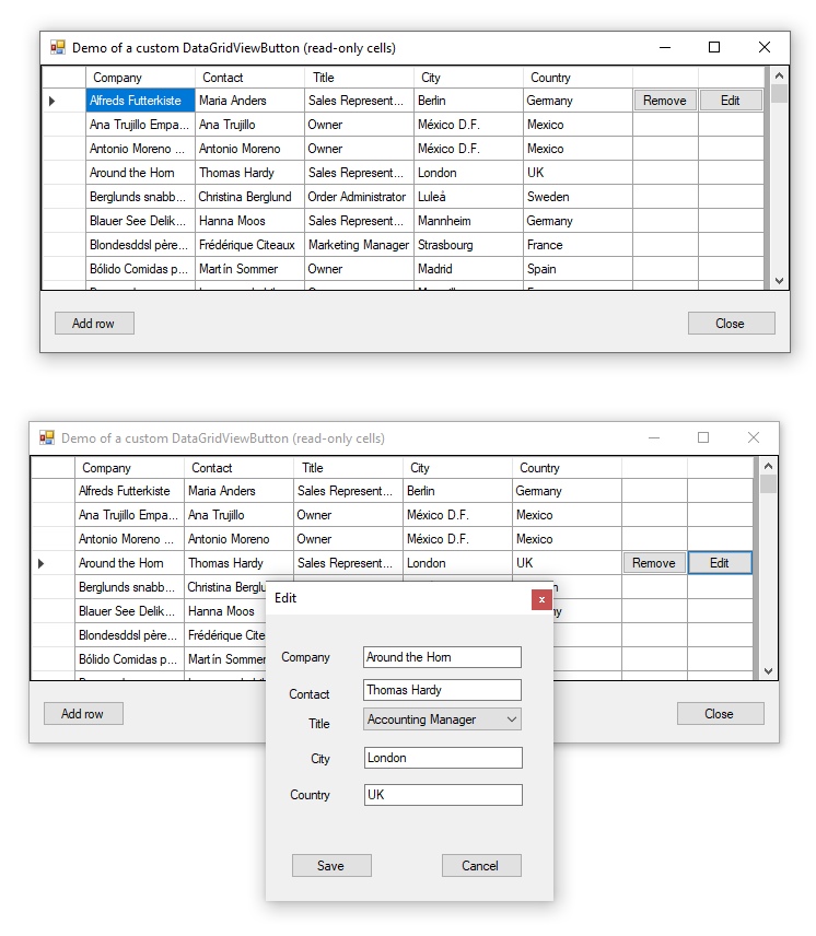 How To Display A Usercontrol In Datagridview C Microsoft Qanda