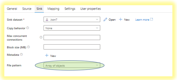 Convert Json Objets To Array Using Azure Data Flow Microsoft Qanda