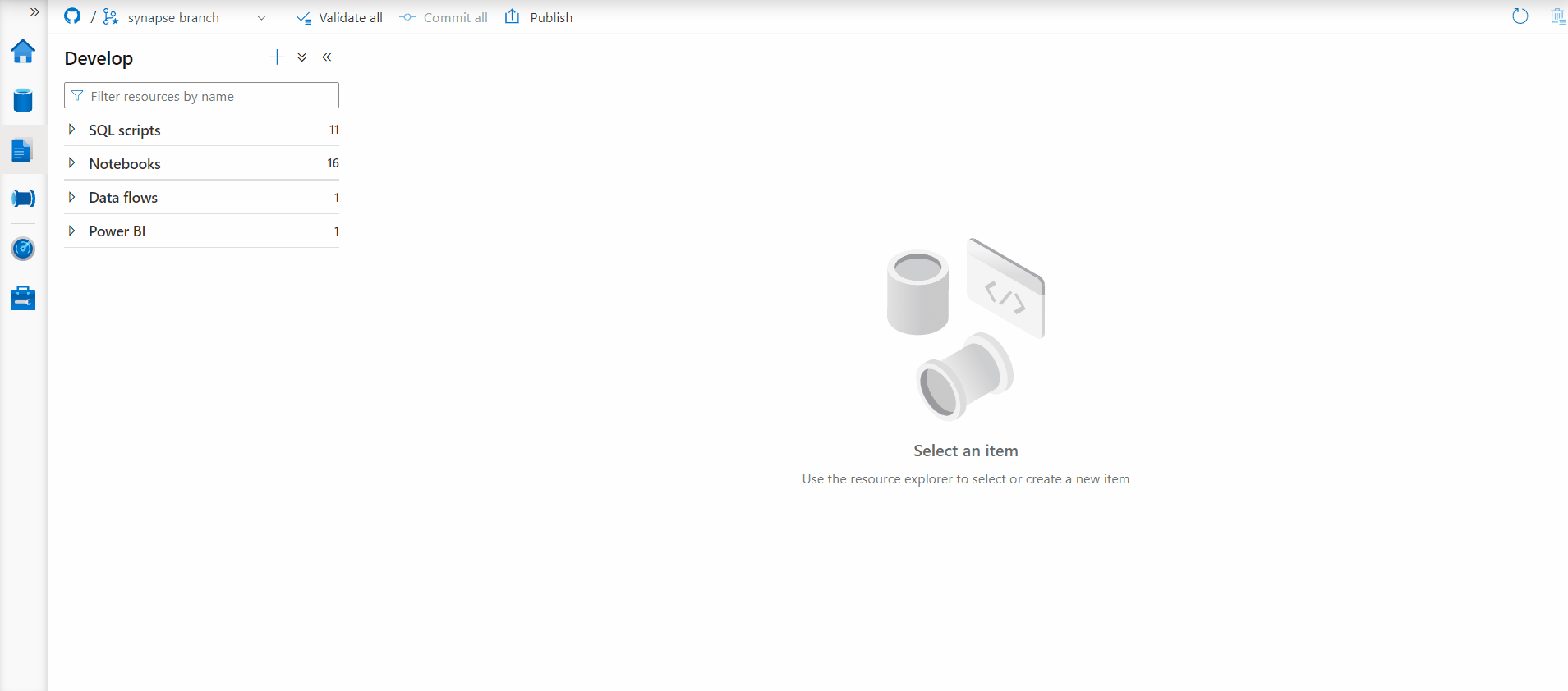New Synapse Workspace not loading existing notebooks from Azure Dev Ops ...