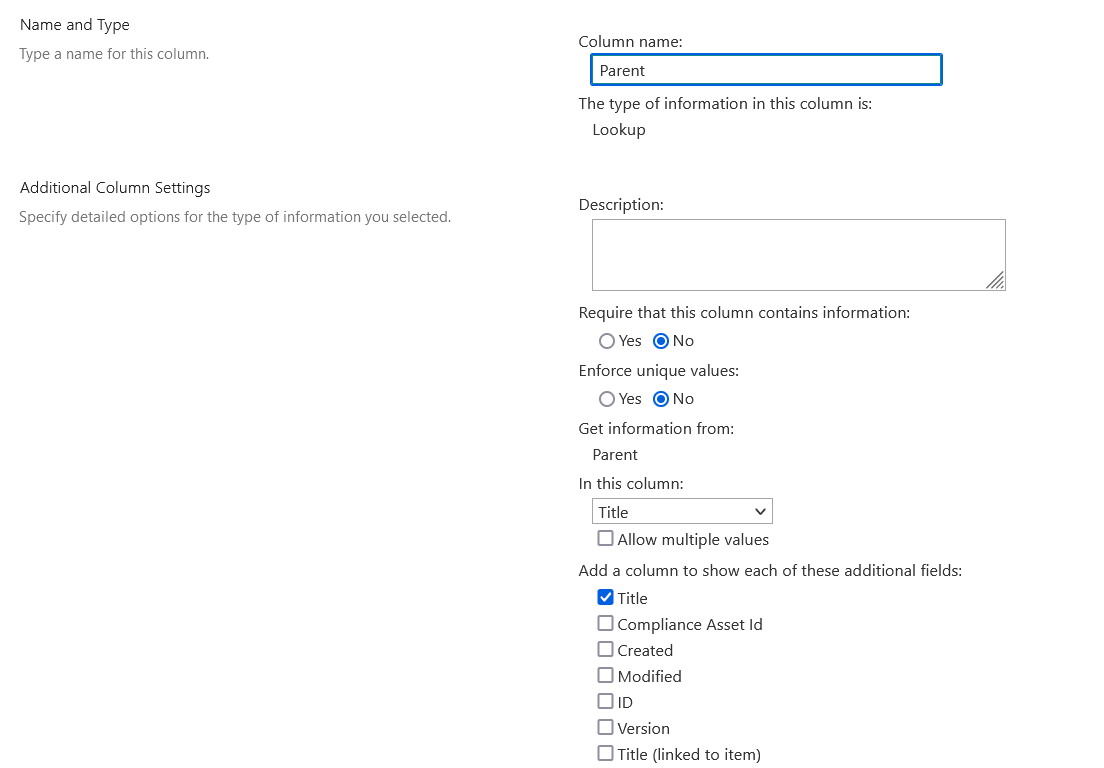 Lookup column which reference a list that have 2 million records is not ...
