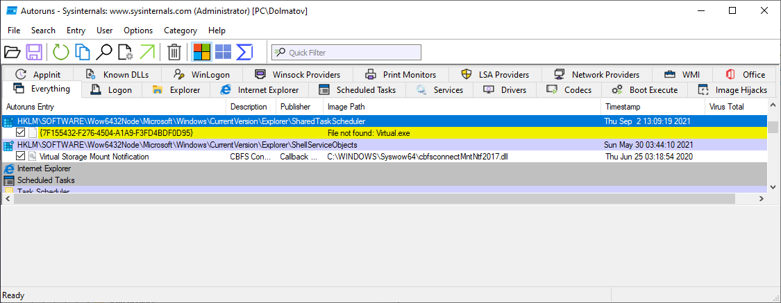 Incorrect display of the file path - Microsoft Q&A