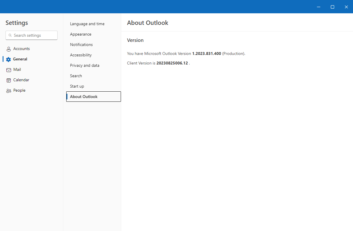 Account name in new Outlook for Windows - Microsoft Q&A