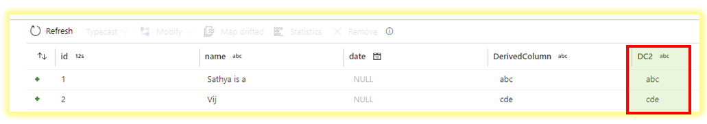 Assign Results To A Variable In Derived Columns Microsoft Qanda