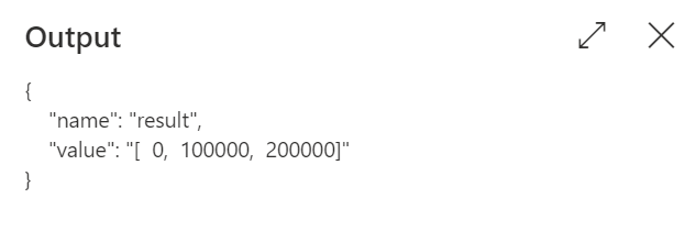 Foreach activity does not loop an array of numbers - Microsoft Q&A