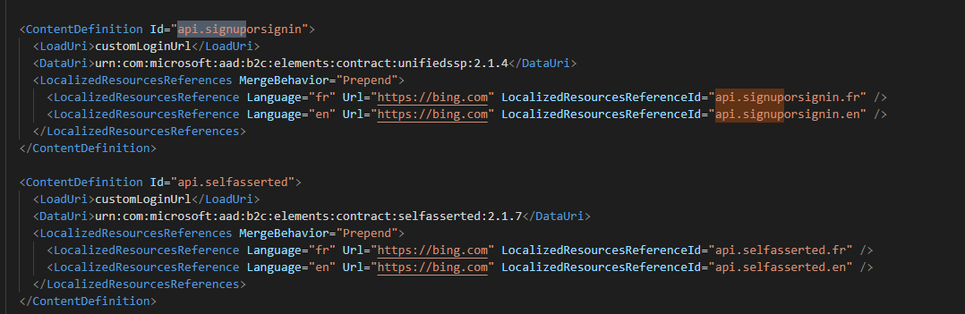 FR encoding issue ( É and Î characters) at custom policy B2C ...