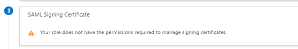 SAML signing certificate error in Azure while trying to integrate Robin ...